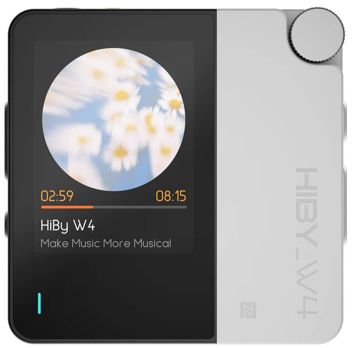 Hiby W4, белый, портативный усилитель для наушников и ЦАП