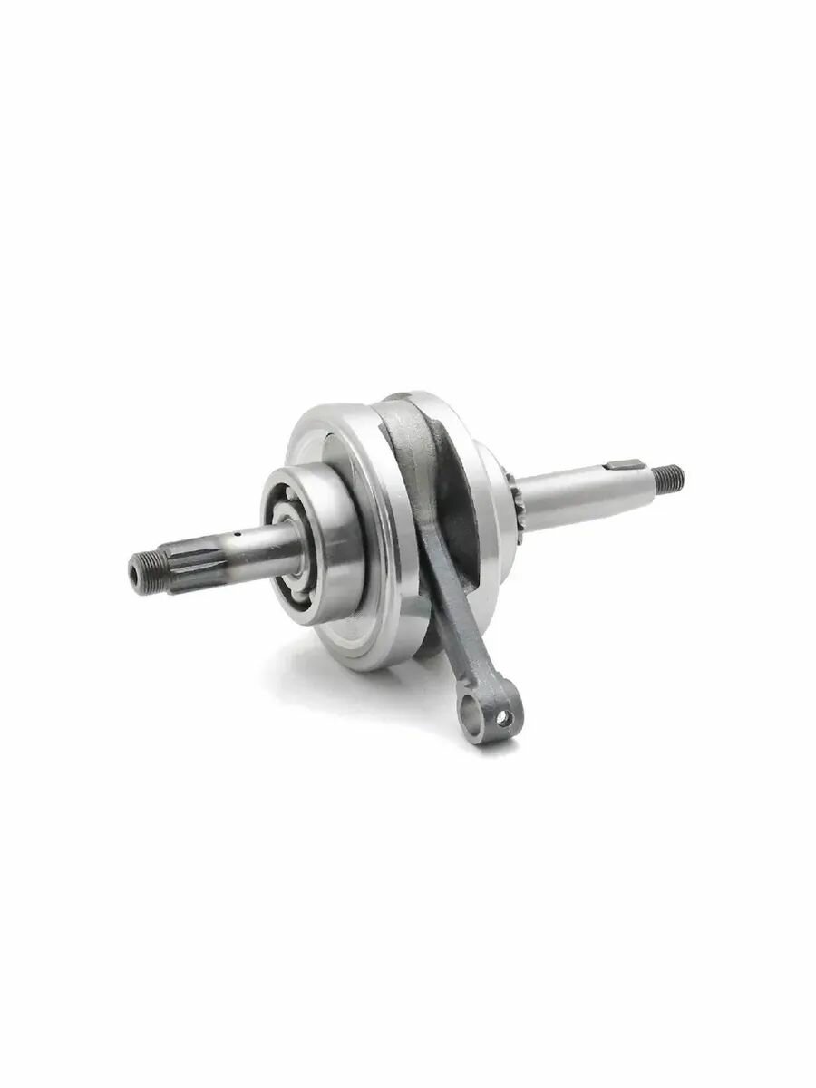 Коленвал Alpha, Delta, Zodiak (50-70 см3) в сборе с подш. и звездой ГРМ(ход поршня 41 мм, d щеки 87 мм)