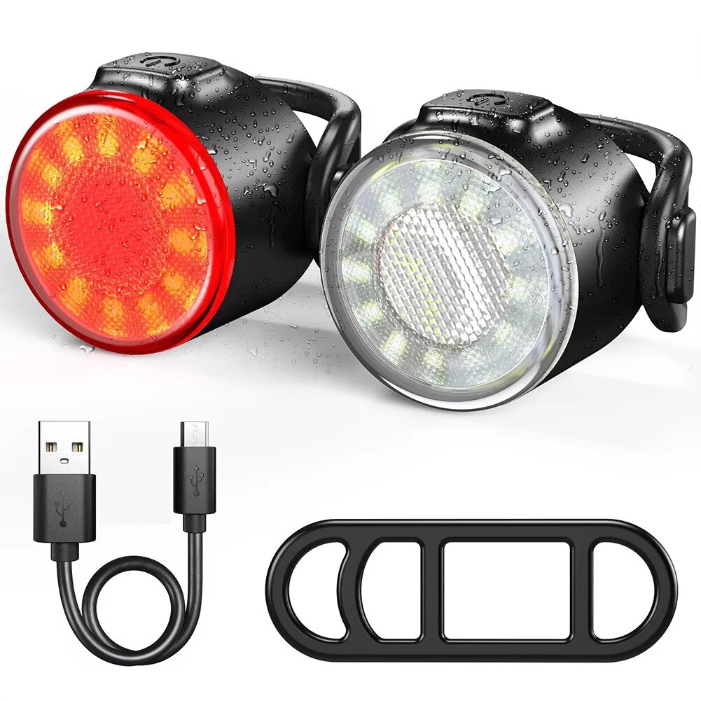 BUCKLOS USB-фонари для велосипеда LIGHT SET