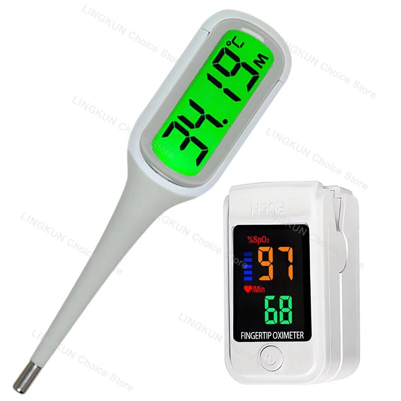 Электронный термометр LINGKUN для взрослых и детей Sets 6