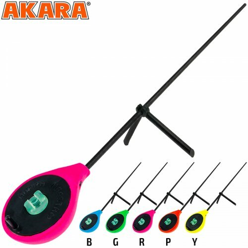 Удочка зимняя Akara Universal PK Purple 24см, катушка d.44.3 мм.