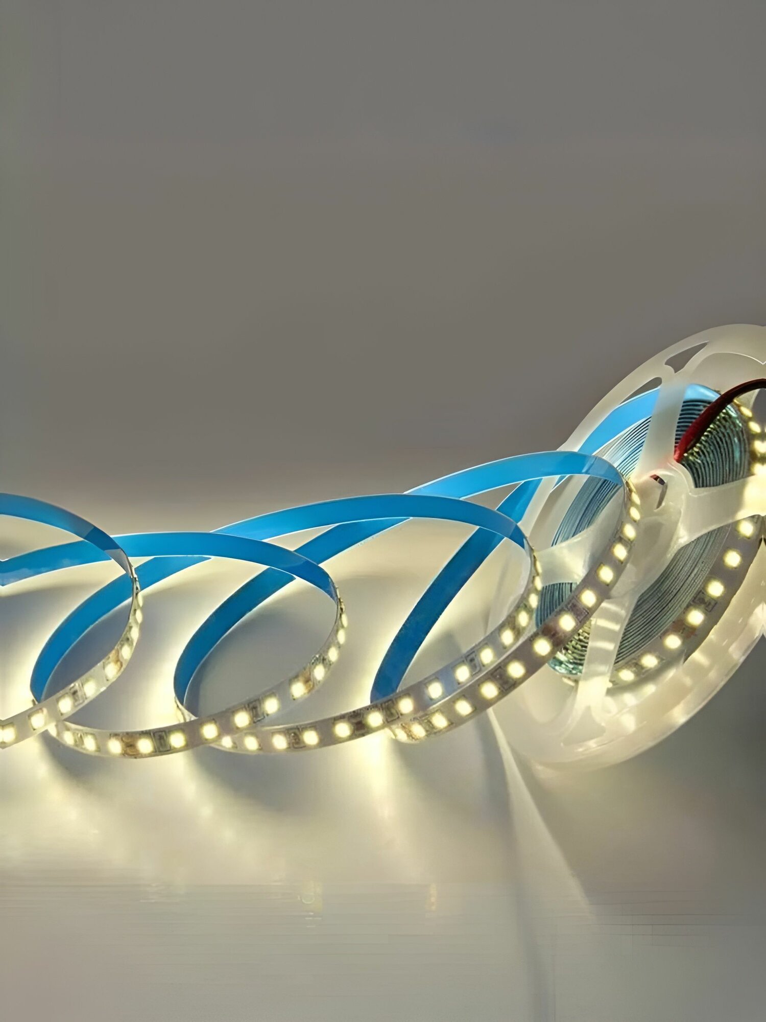 Светодиодная лента 12V 9.6W/m 120led/m IP20 5м 4500K 4K 840lm/m интерьерная General