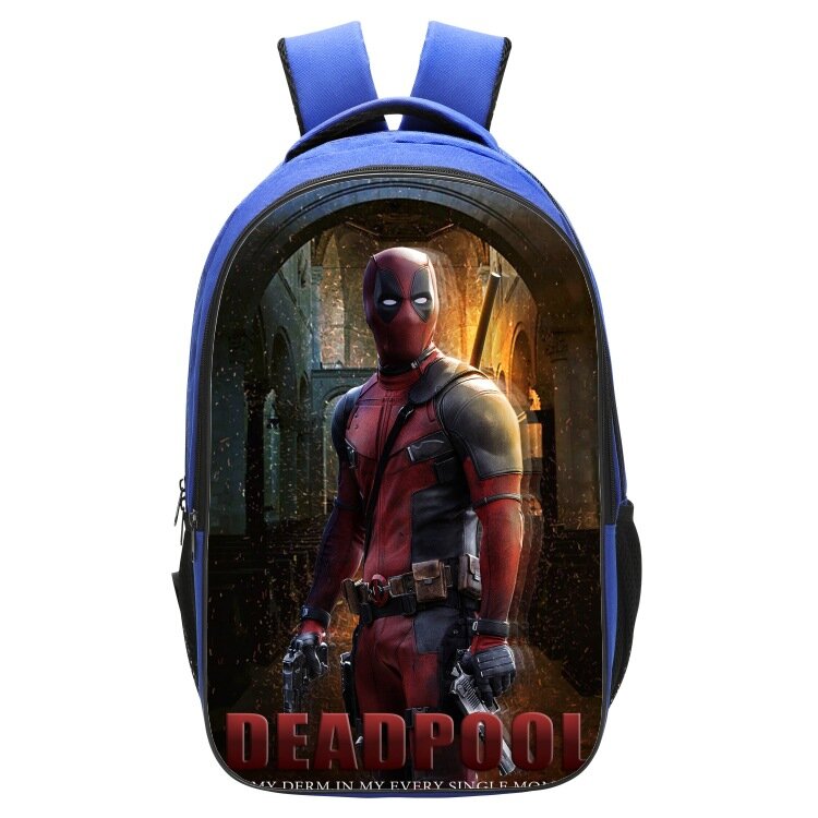 2026 Новый рюкзак Дэдпула для студентов, рюкзак Avengers с двойным слоем, школьная сумка для детей, аниме One Piece, дропшиппинг