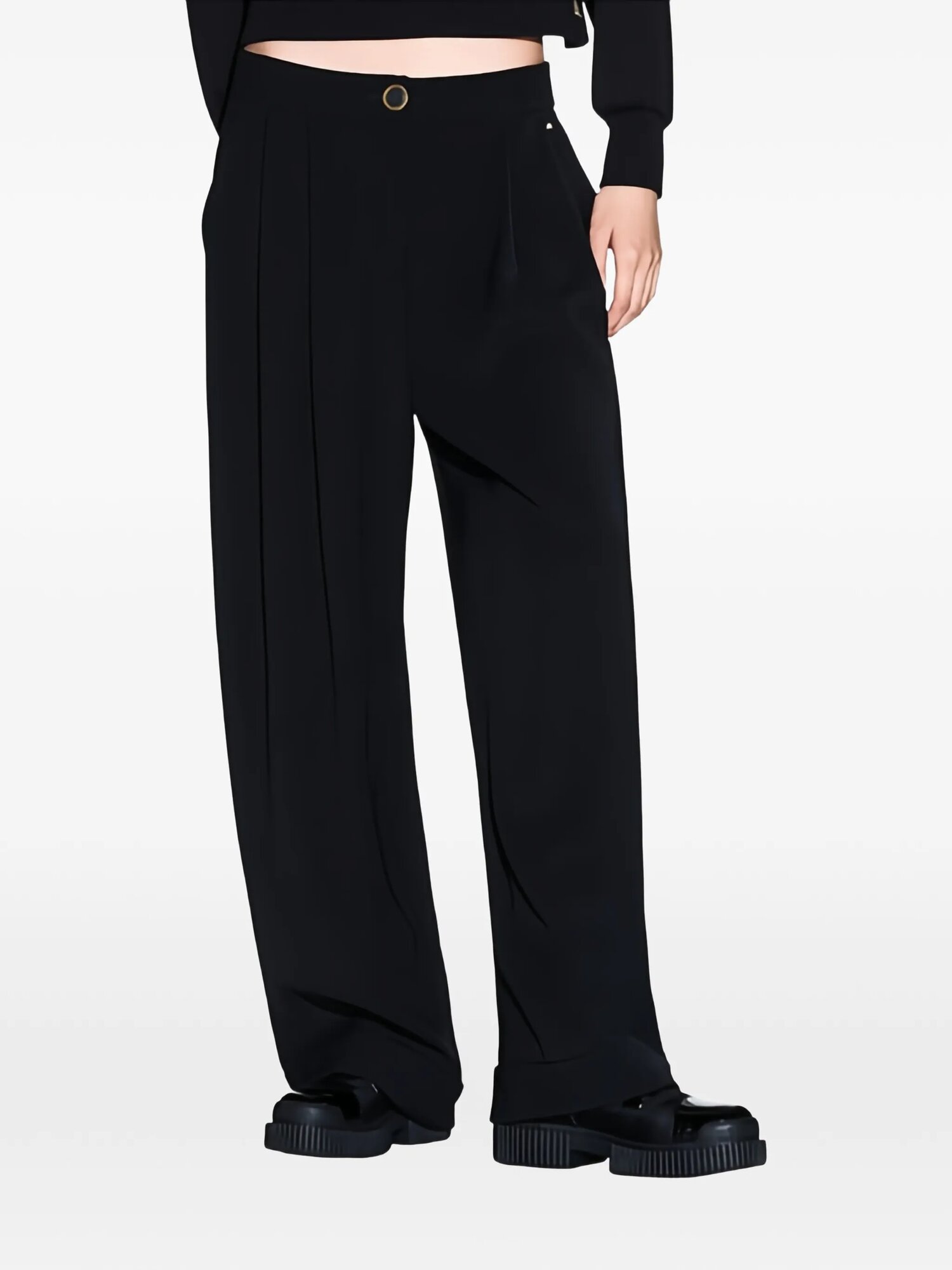 Брюки Armani Exchange Pleated trousers, размер 2 — фото 1