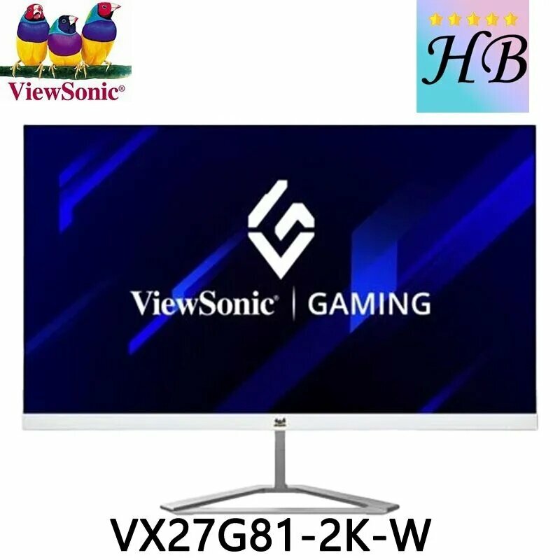 ViewSonic 27" Монитор VX27G81-2K-W, белый
