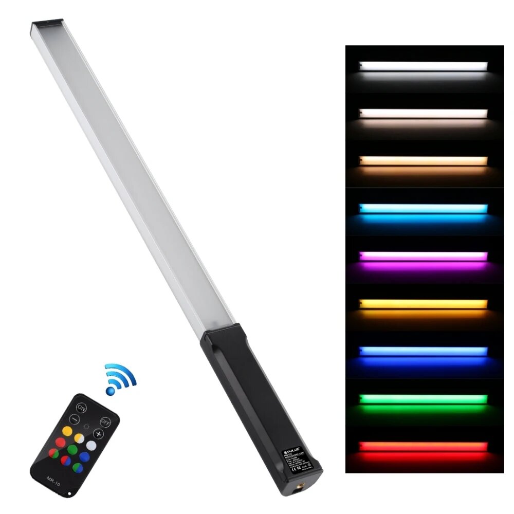 PULUZ RGB Цветной светодиодный светильник для видео