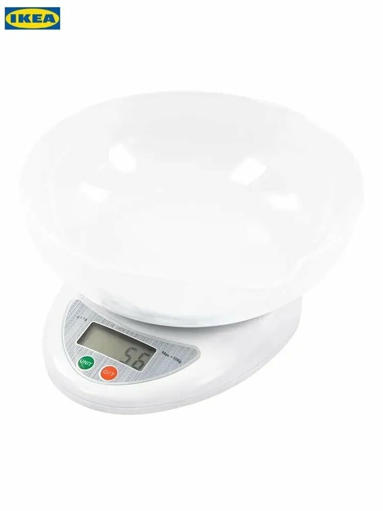 IKEA Электронные кухонные весы C-3.26-36, белый