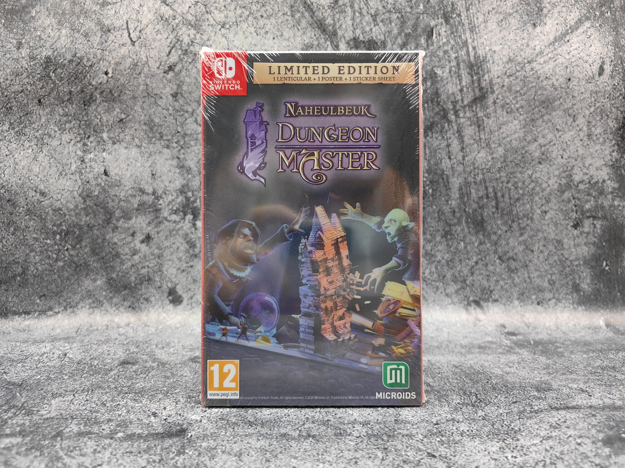 Игра Naheulbeuk: Dungeon Master Limited Edition (Nintendo Switch) картридж