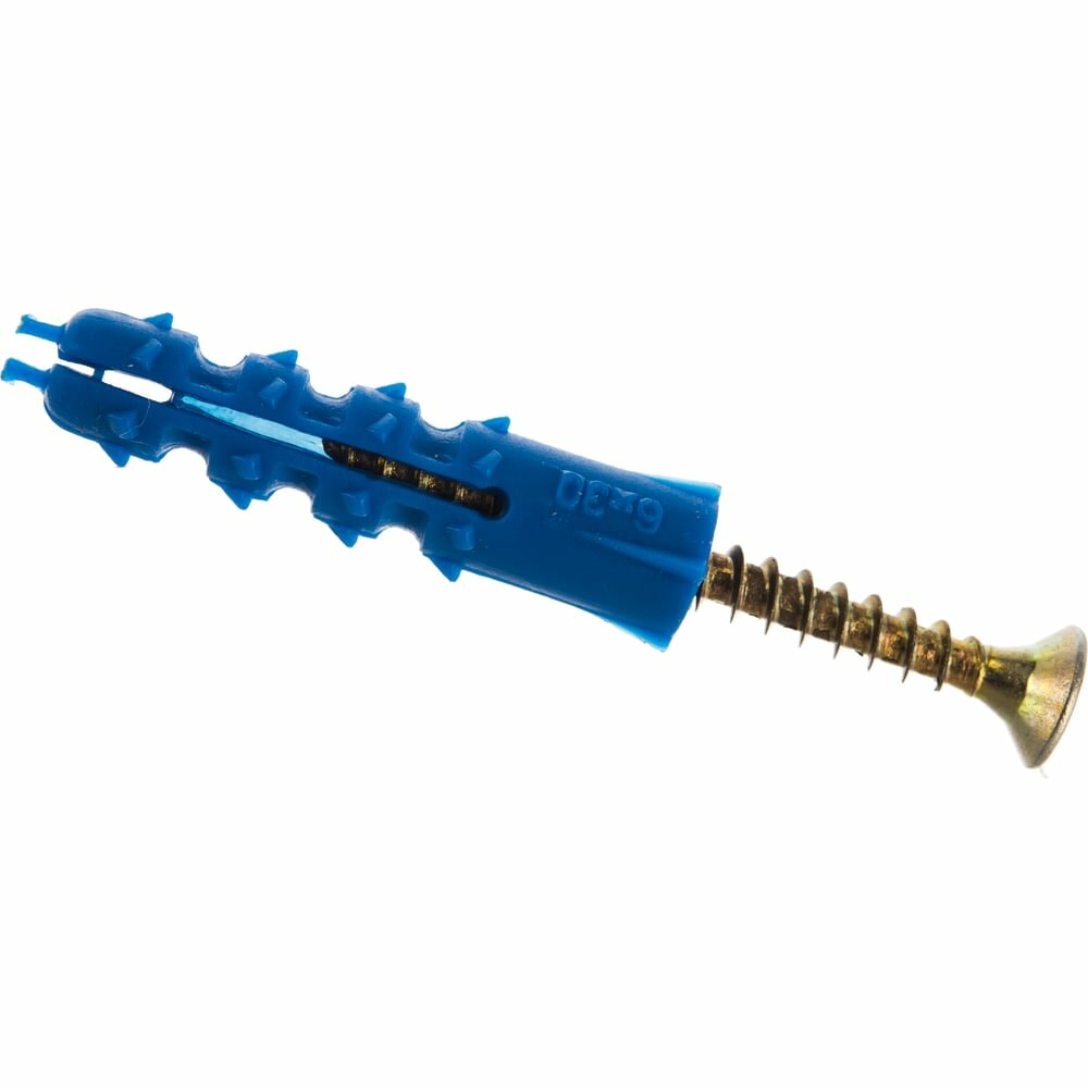 Набор дюбелей ежей для крепления плинтусов vipкрепеж 6х30 (8 шт.)