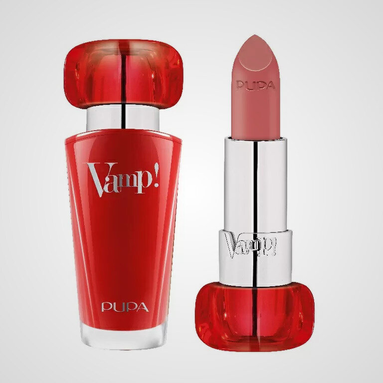 Губная помада VAMP! тон 206 Величественный розовый PUPA MILANO VAMP! Lipstick 206 Помада 3,5 мл