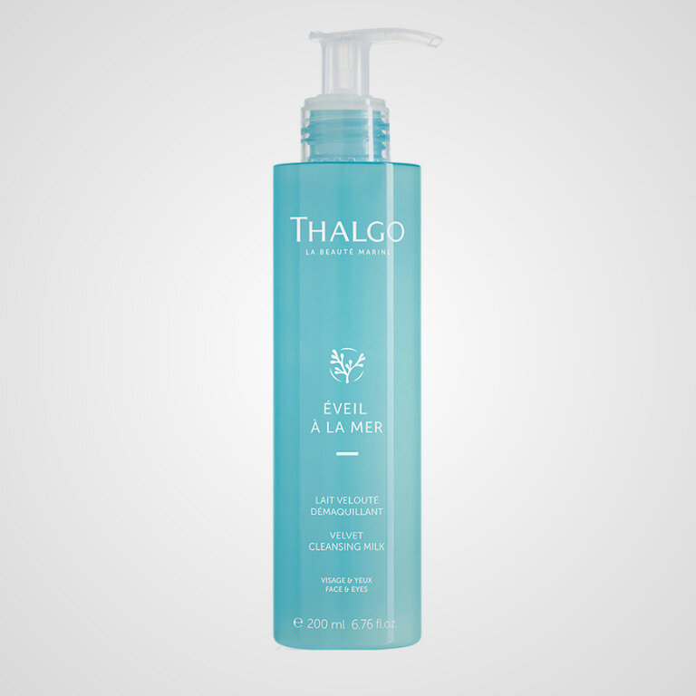 Мягкое очищающее молочко для лица 200 мл THALGO Evil a la mer velvet cleansing milk Молочко 200 мл