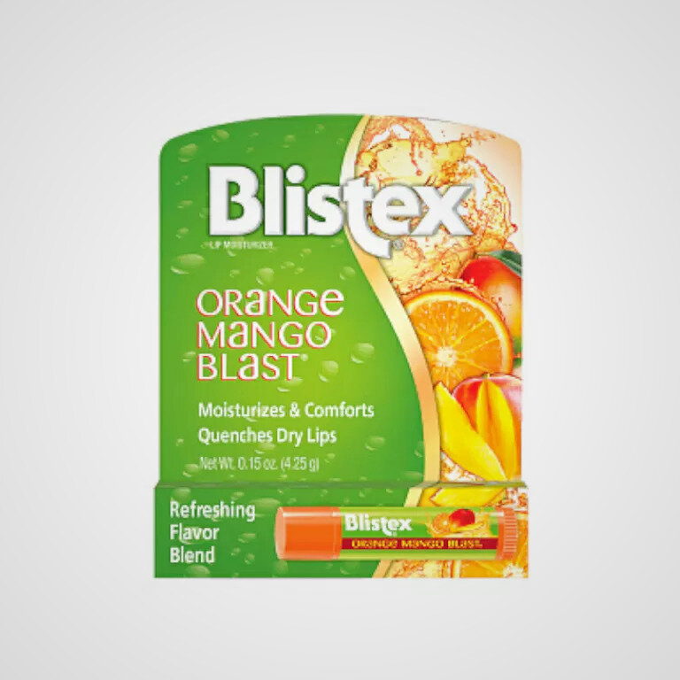 Бальзам для губ Orange Mango Blast апельсин и манго 4.25 гр BLISTEX Orange Mango Blast Бальзам 4,25 гр