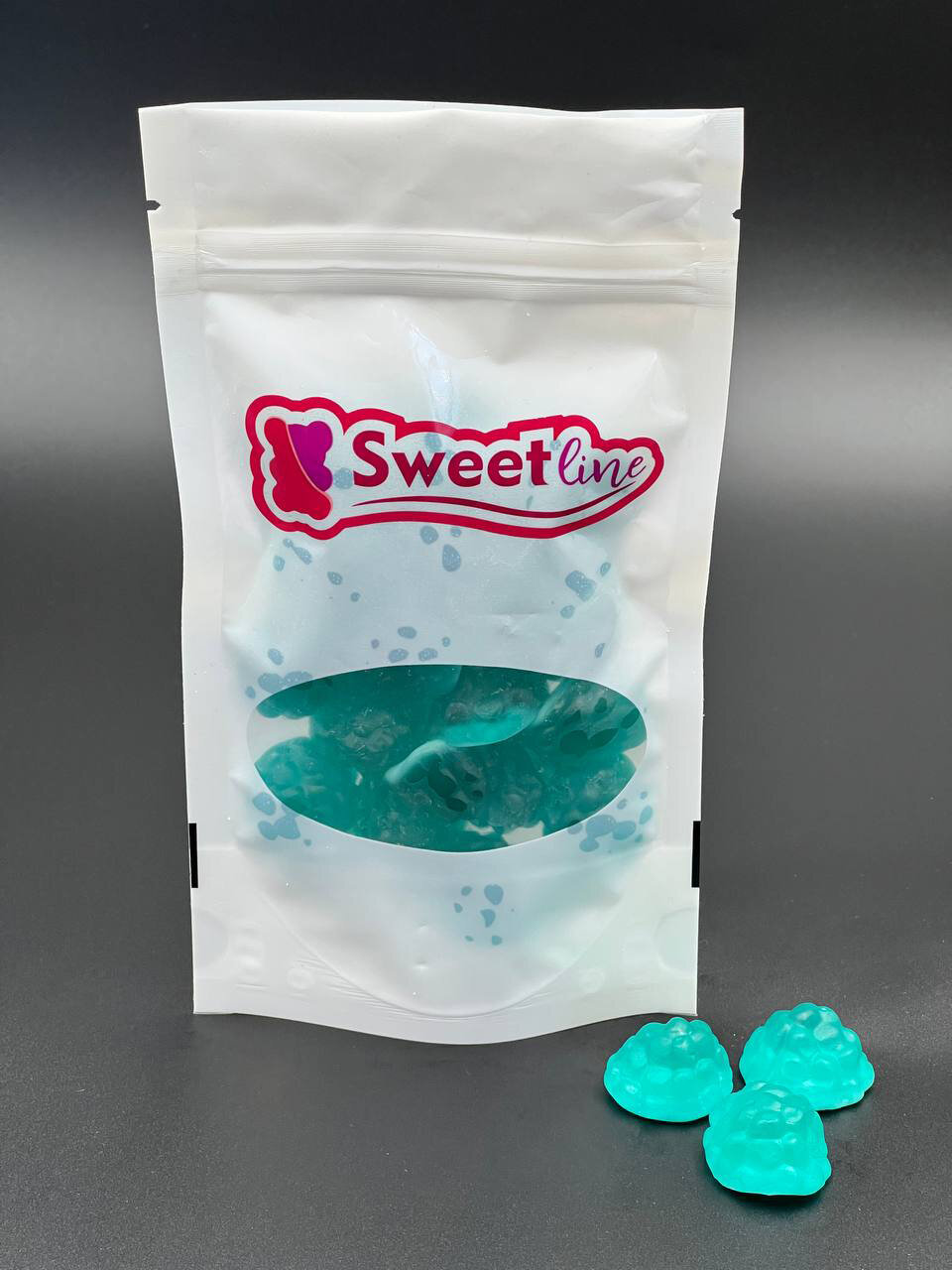 Мармелад жевательный HALAL "Малина супер кислая" 100гр свитлайн