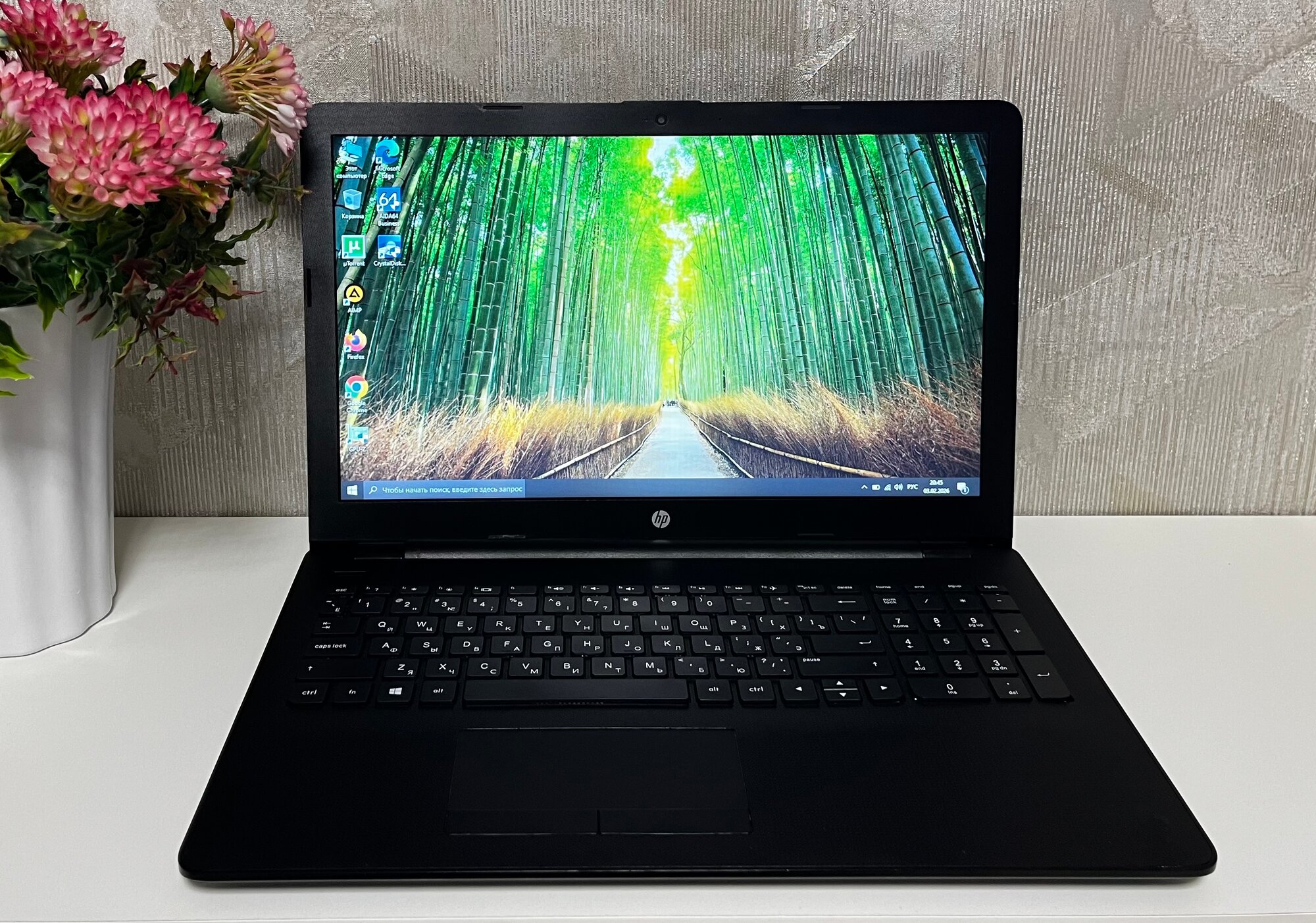 Ноутбук HP для работы или учебы, SSD 240Gb, Ram 8Gb