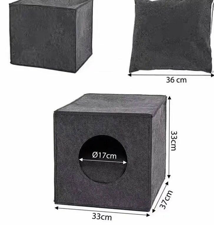 Фетровый домик для кошек