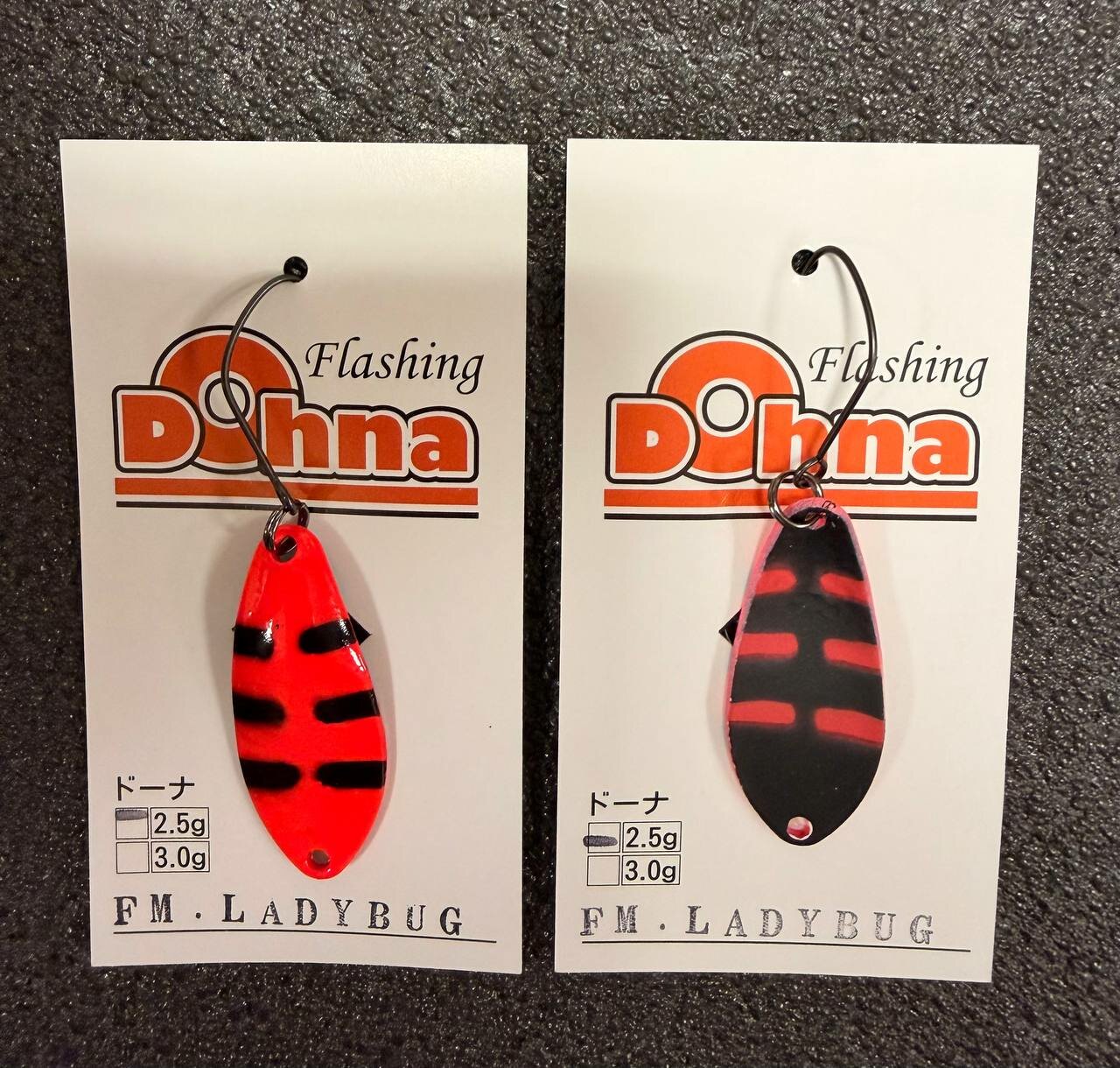 Блесна форелевая, Dohna, безбородый крючок, вес 2,5 г, цвет FM.LADYBUG