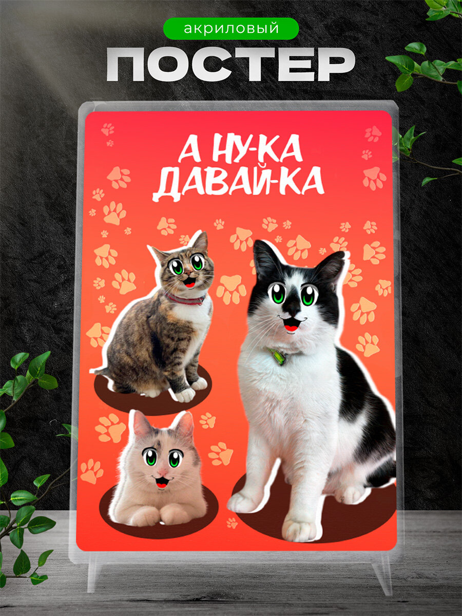 Постер акриловый а ну-ка давай-ка