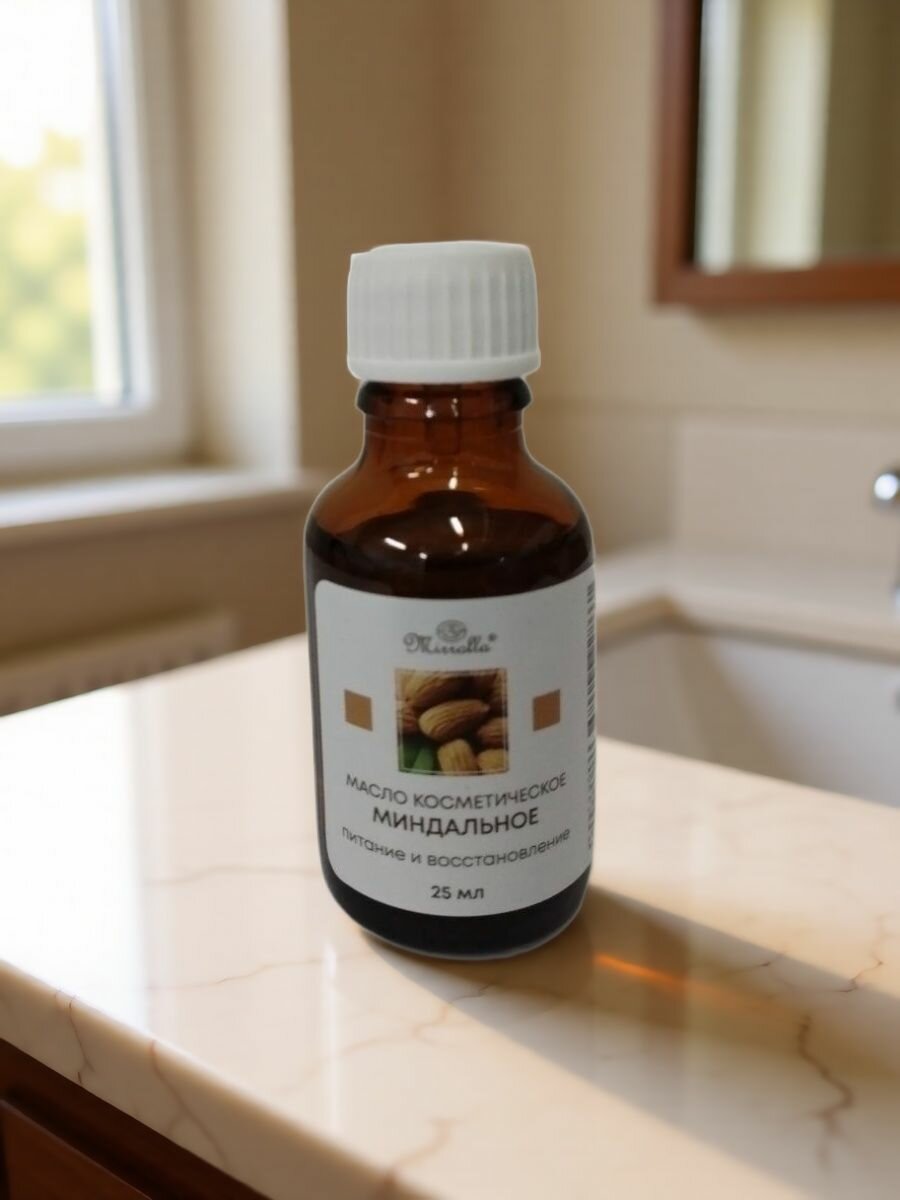 Масло Миндальное Mirrolla 25 мл (косметическое)