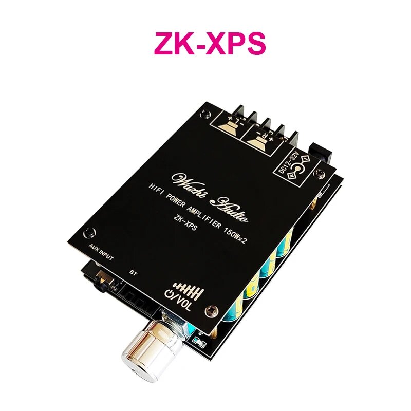 Усилитель мощности Creadvent ZK-XPS 2*150Вт Bluetooth 5.0, цвет ZK-XPS