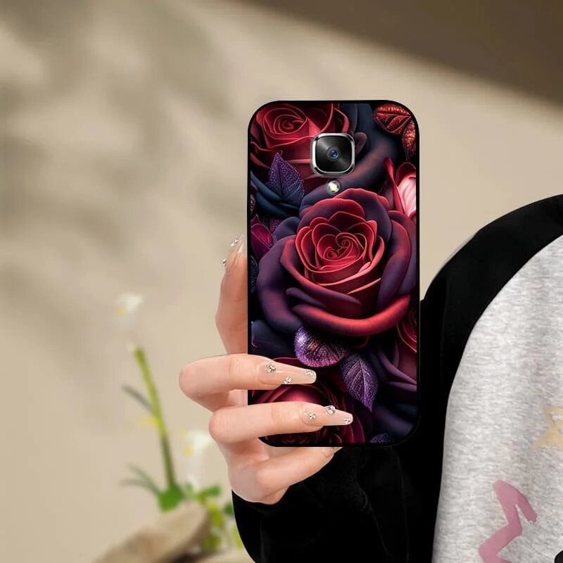 Чехол для Oneplus 3T, мягкий силиконовый чехол из TPU для Oneplus 3 3T, черный бампер, защита камеры, чехол-футляр для Oneplus 3T.