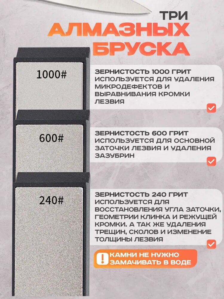 Мусат, 16 см, 8 предм, мусаты, данные карточки, указанные параметры — фото 1