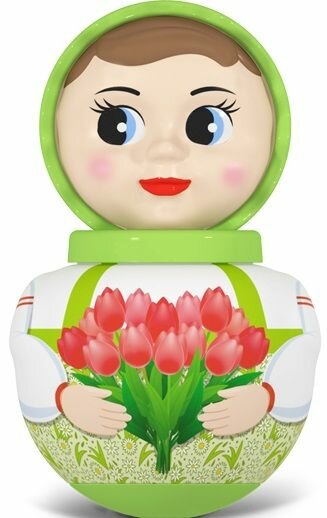 Неваляшка малая "Девочка" (п/пакет)