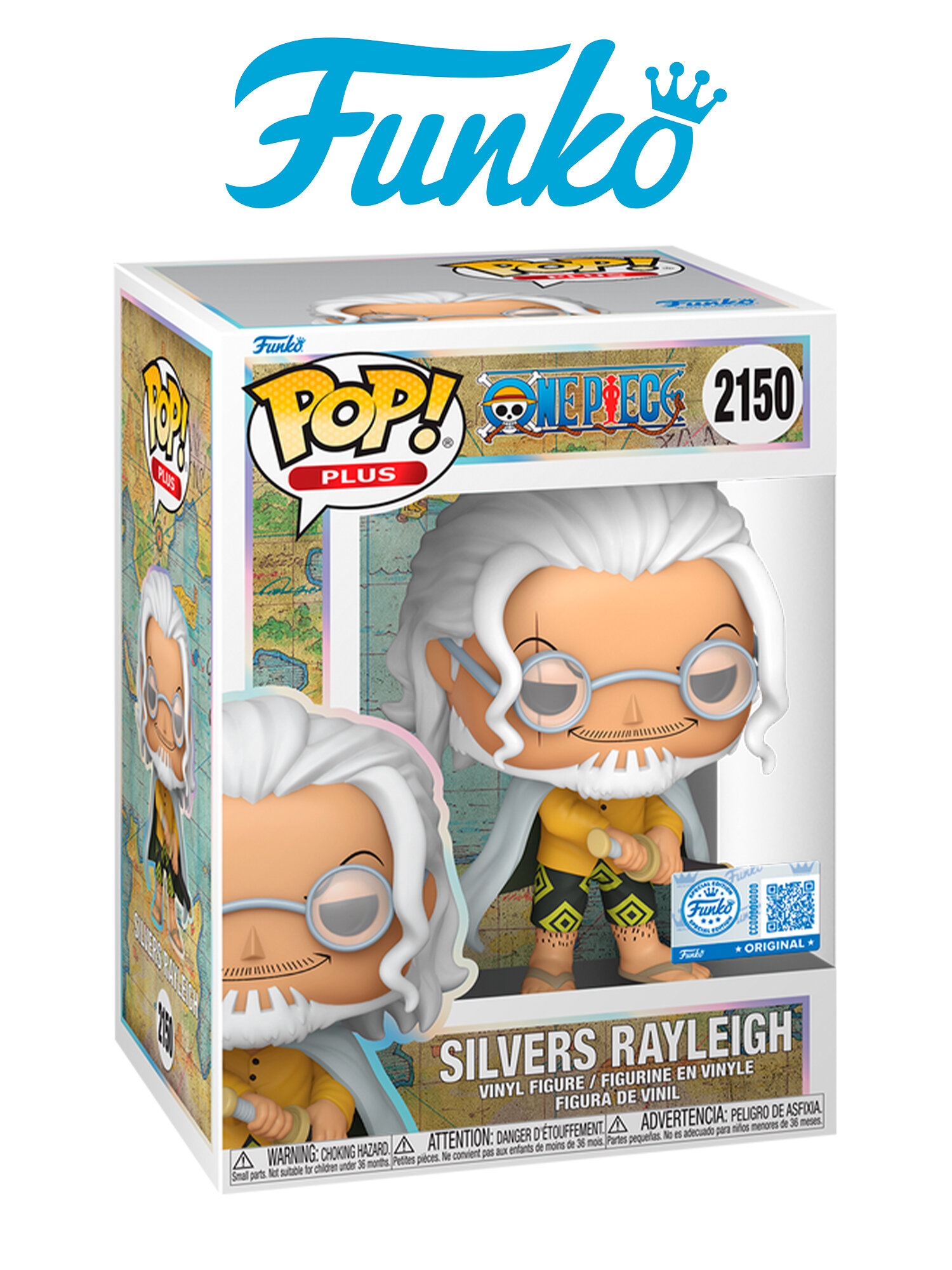 Фигурка Funko POP! Silvers Rayleigh (2150) One Piece
