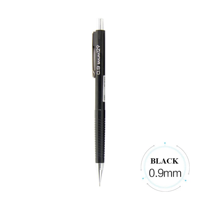 Механические карандаши Angel Mark Sakura 0,3/0,5/0,7/0,9 мм Черный, 0.9mm Black