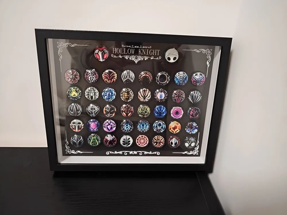 Эксклюзивный набор 42 амулетов Hollow Knight в стандартной комплектации