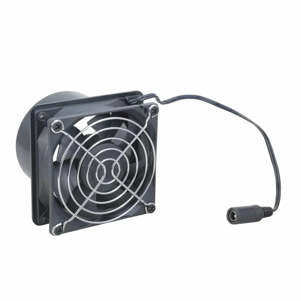 Вентилятор 80 мм 12V с воздуховодом