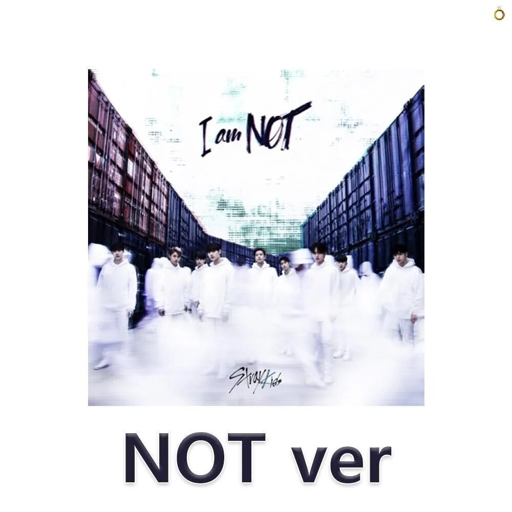 Альбом Stray Kids - I am NOT (версия not) K-pop CD с фотобуком и фотокартами