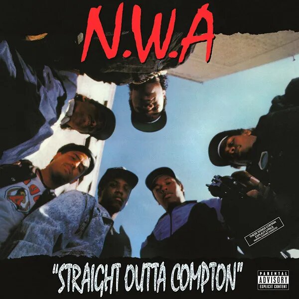 Виниловая пластинка N.W.A. - Straight Outta Compton LP, 180 Gram