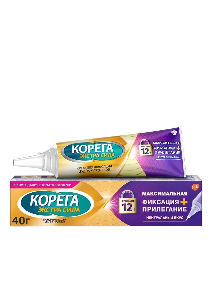 Крем для фиксации зубных протезов