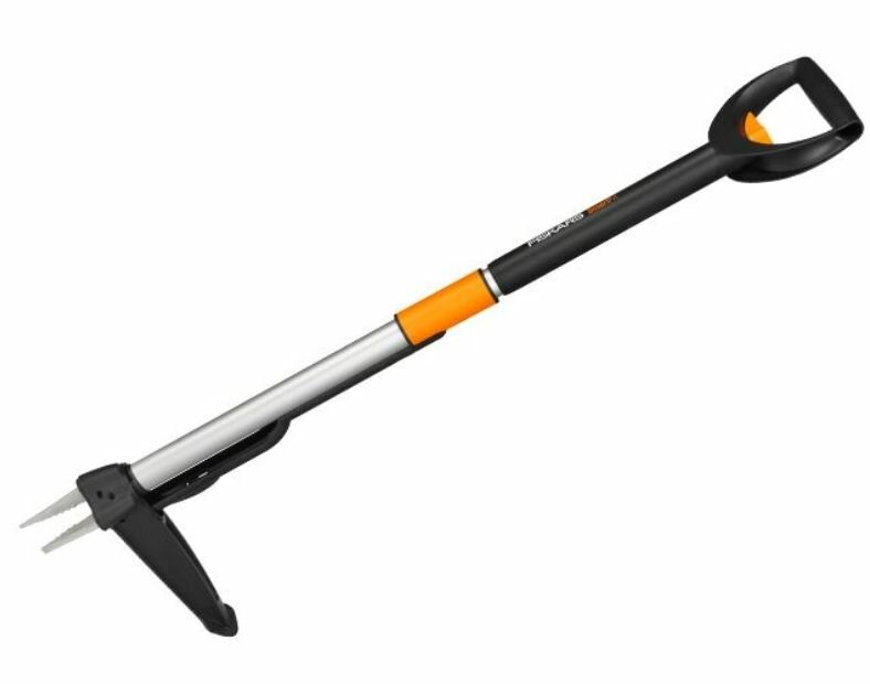 Удалитель сорняков FISKARS "SmartFit", нержавеющая сталь, 119 см, противоскользящие ручки