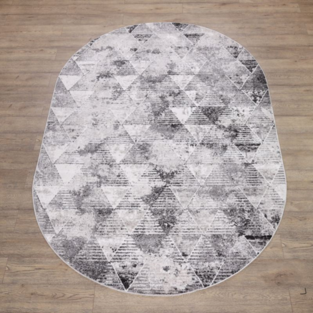 Ковер Фиеста дизайн 36140 цвет 36966 Овал 1x2м