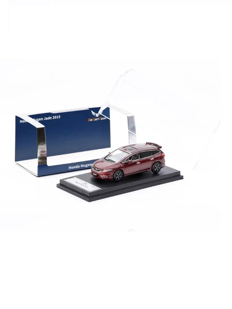 Машинка металлическая Kоллекционная модель DCT 1:64 Honda Mugen Jade 2015 Red