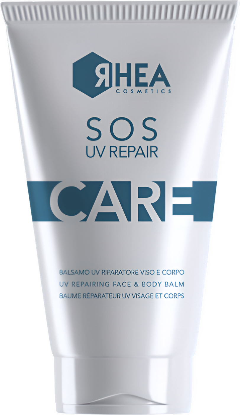 RHEA Sos UV Repair - Успокаивающий и заживляющий SOS-бальзам после солнечного воздействия, 75 мл