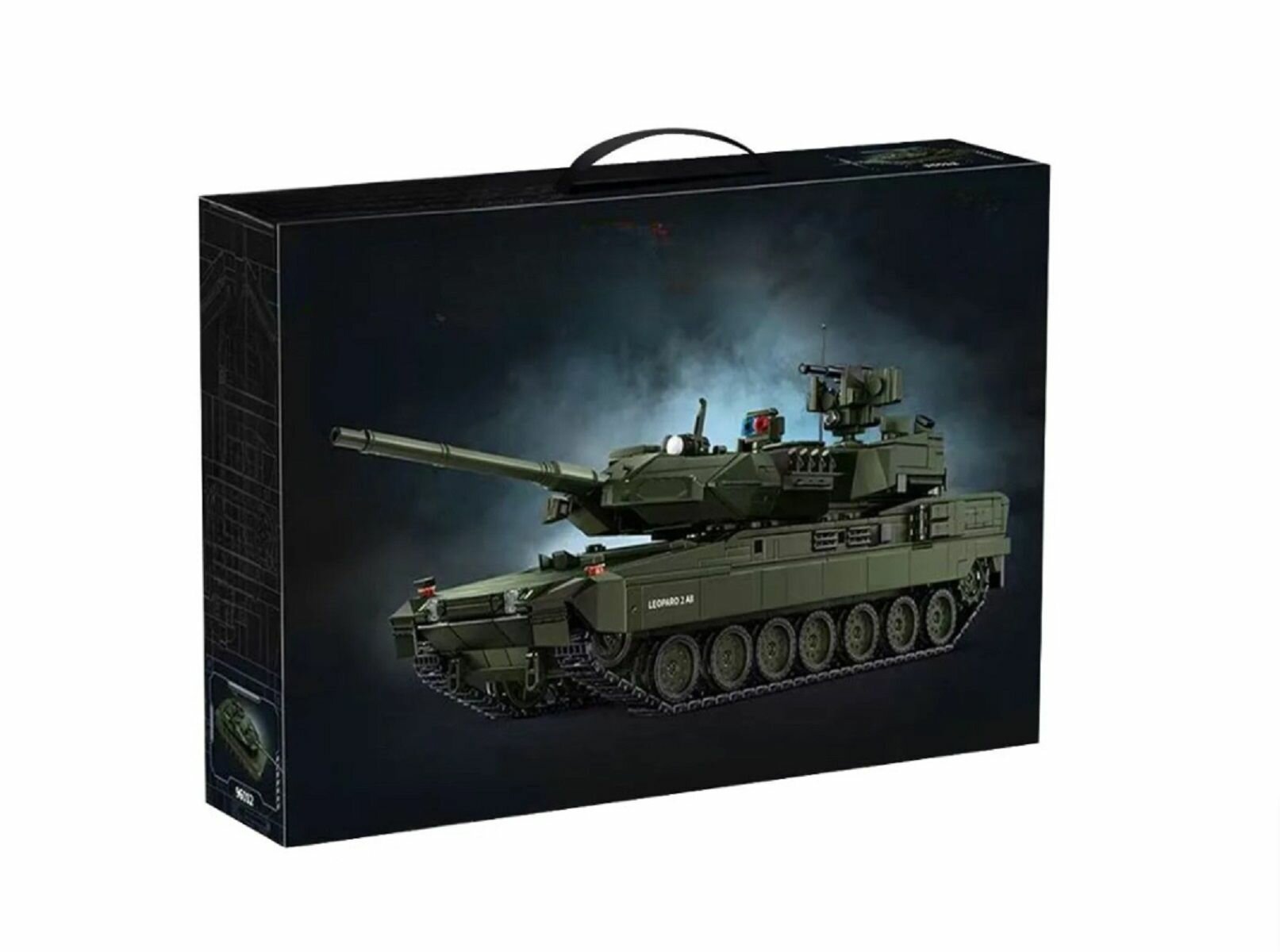 Конструктор "Leopard 2A8", сборная модель танка, развитие пространственного мышления, 2306 элементов