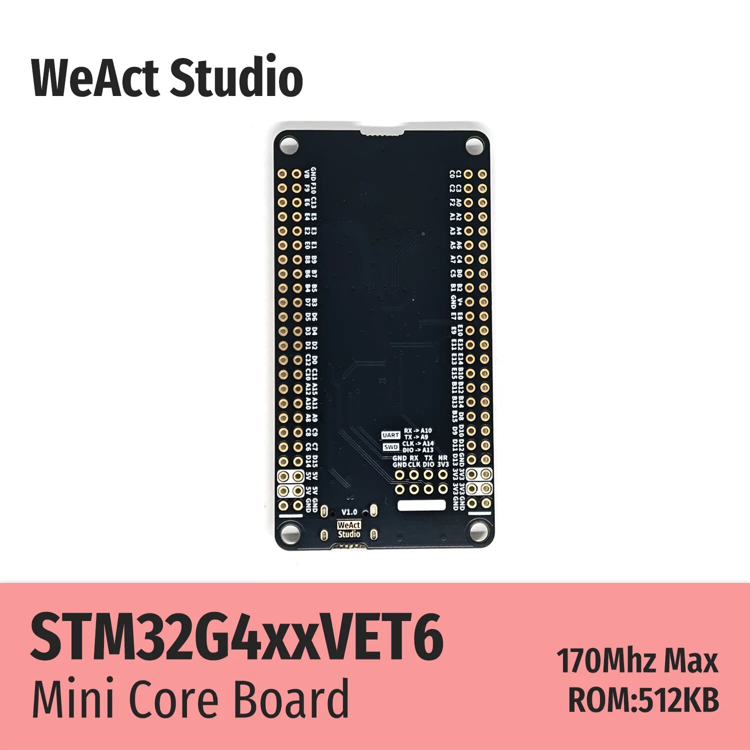STM32G491VET6 Мини плата разработки — фото 1