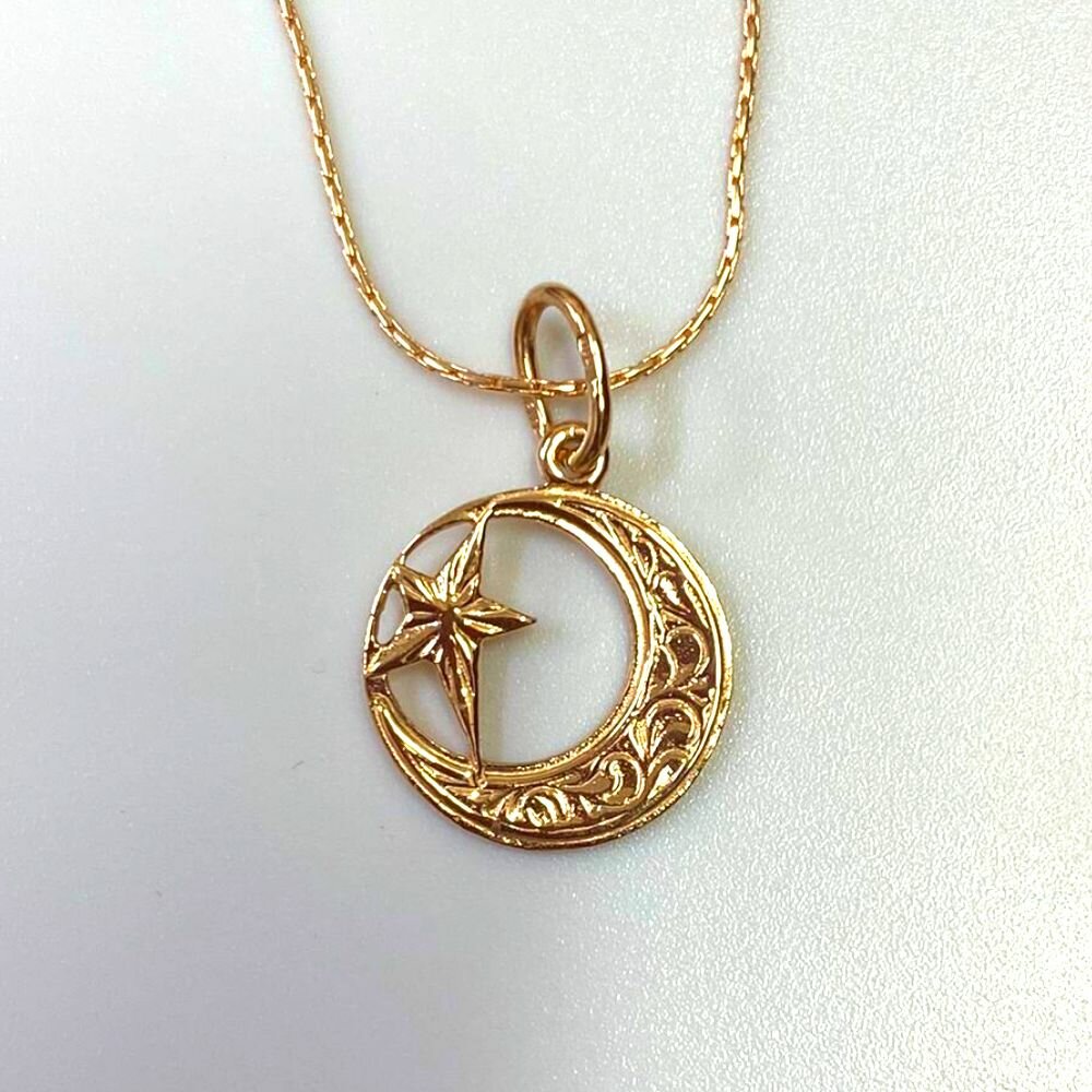 Подвеска, красное золото, 585 проба