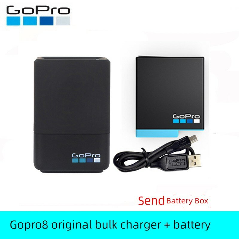 Оригинальное зарядное устройство GoPro HERO 8 + рыхлая батарея