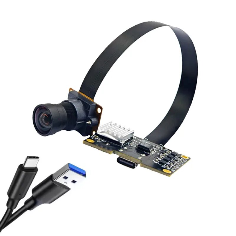 4000x3000 4K 12MP HD 1/2,3-дюймовый модуль камеры IMX577 USB3.0 PCB + FPC FF 100 ° Совместимость с УФ-излучением, Plug and Play MJPEG, YUV2, NV12, H264
