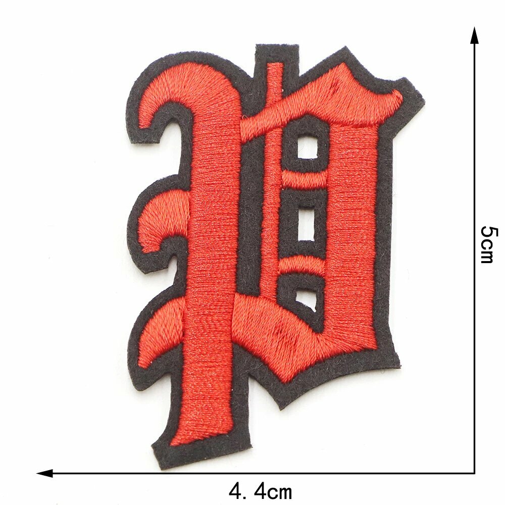 Железные буквы и цифры для вышивки P