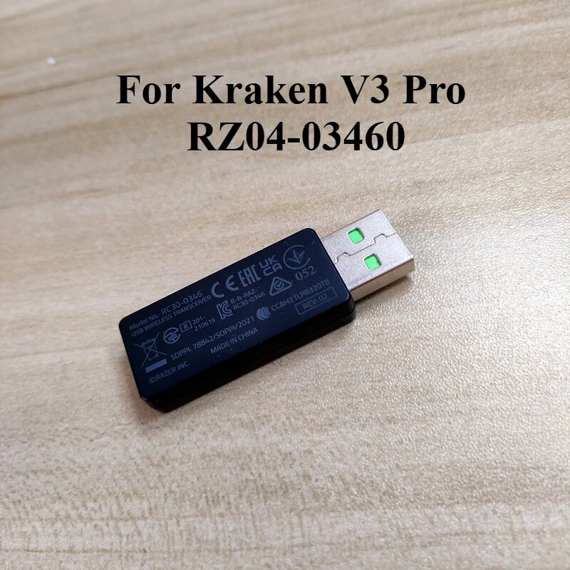 USB-адаптер приемника беспроводной гарнитуры для Razer Kraken V3 Pro (RZ04-03460), Kraken V4 (RZ04-0517)