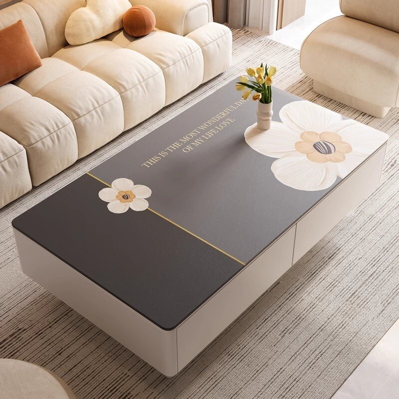 Простой современный водонепроницаемый и маслостойкий коврик для кофейного столика, нескользящий, устойчивый к загрязнениям, теплоизоляционный коврик для стола, коврик для кофейного столика от производителя.