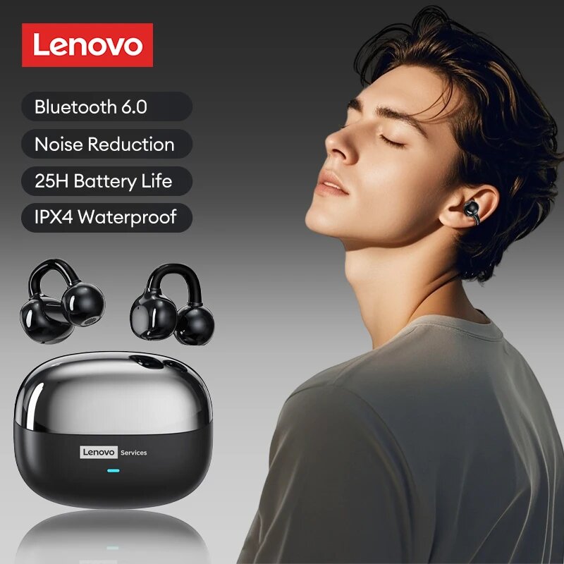 Lenovo LE302 Black Bluetooth наушники