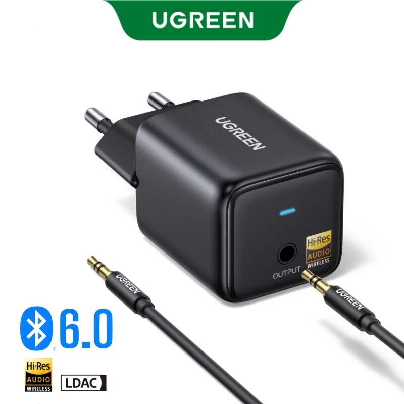 UGREEN Bluetooth 6.0 Аудиоприемник EU Standard