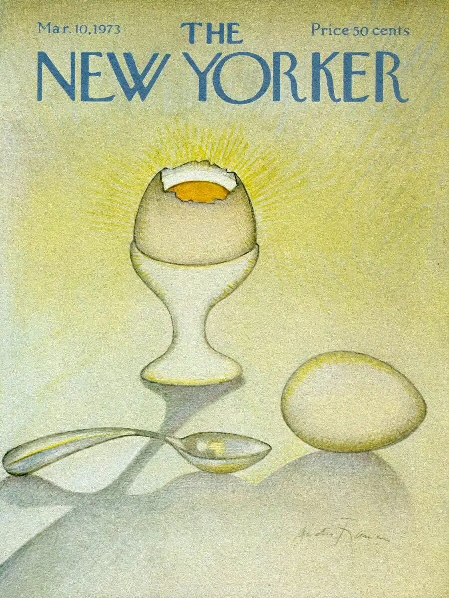 Постер New Yorker Нью Йоркер март, 40 x 50 см (с полями), бумага, без рамы — фото 1