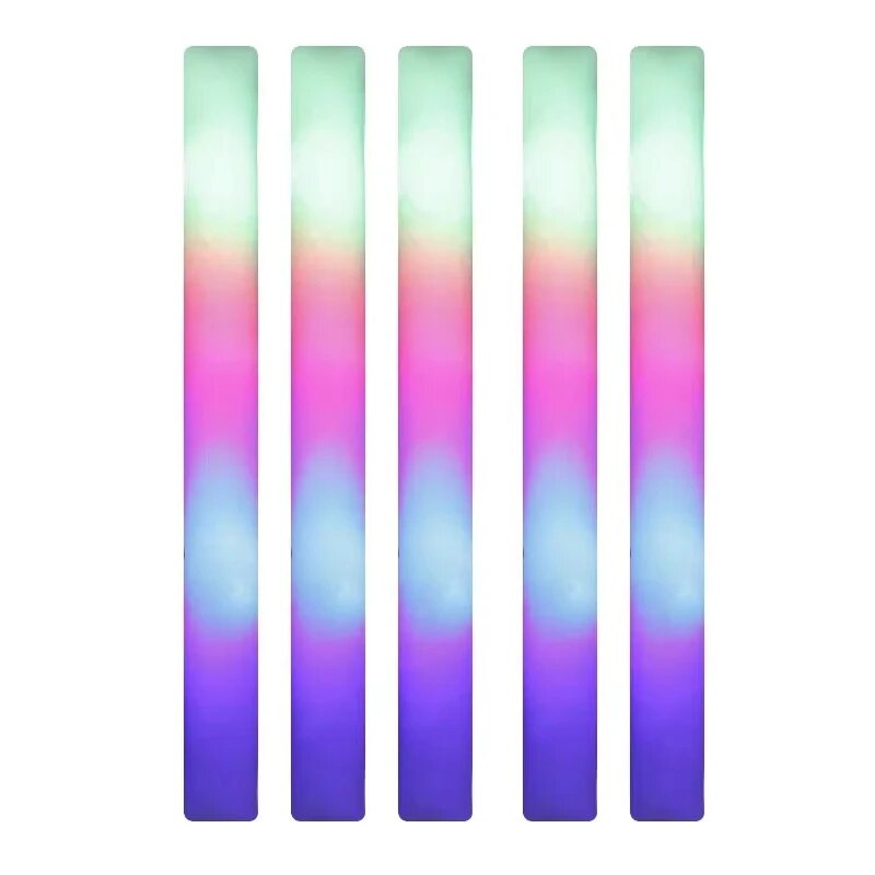 Светящиеся палочки RGB, 5 шт