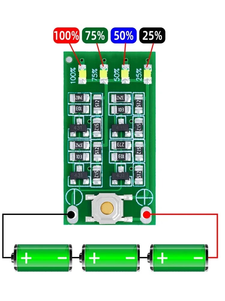 EGBO Измеритель заряда LiPo аккумуляторов